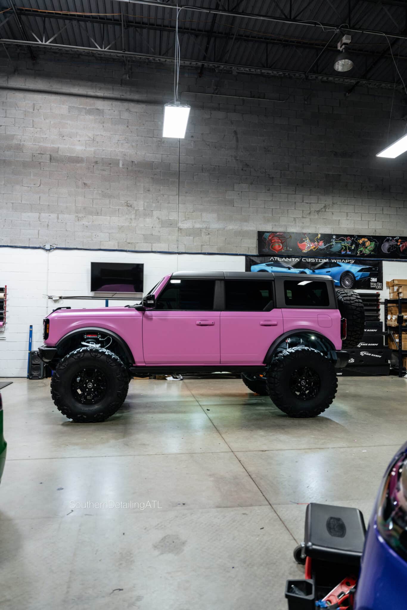 Ford Bronco Matte Pink | Atlanta Custom Wraps